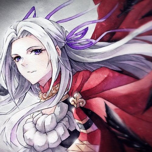 Edelgard Fire Emblem Three Houses 11x17 Print - Etsy