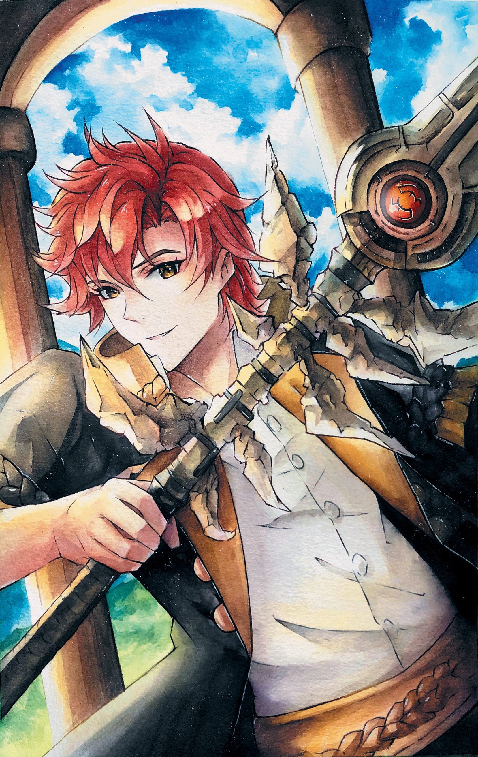 Fire Emblem Three Houses // FE3H // Sylvain Print - Etsy