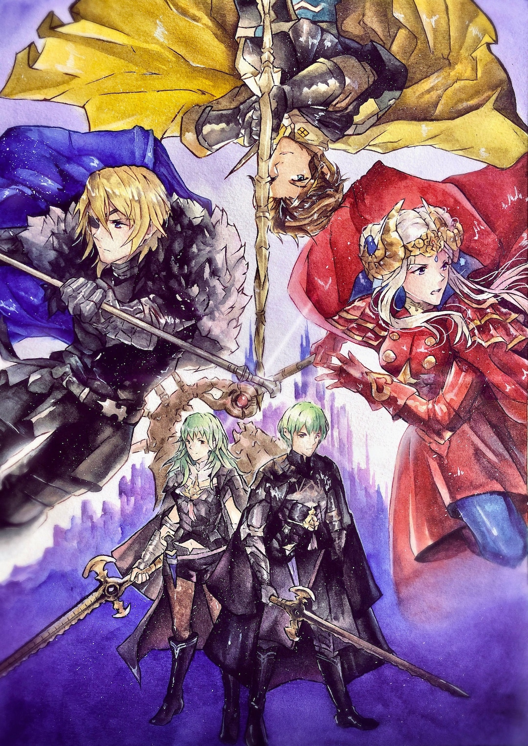 Fire Emblem Three Houses // FE3H Print - Etsy