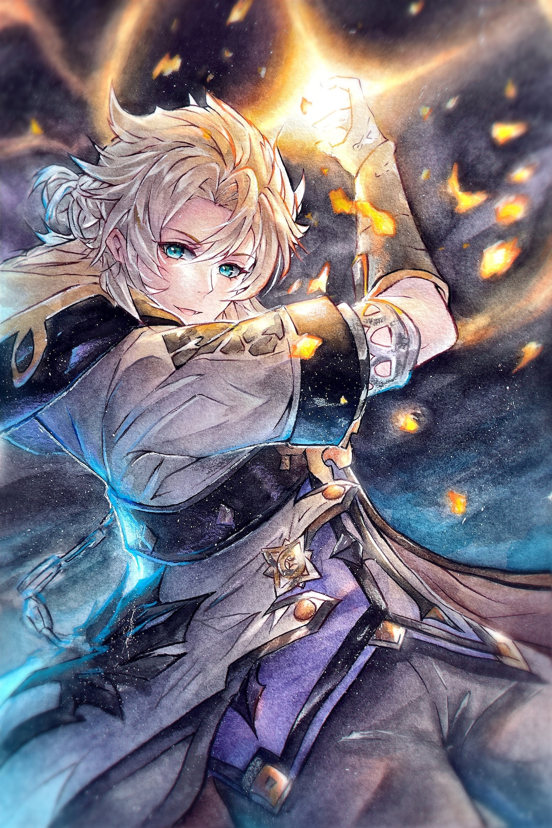 Genshin Impact // Albedo Print - Etsy