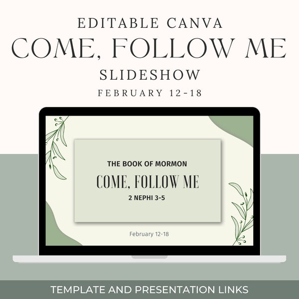 Come Follow Me - Etsy