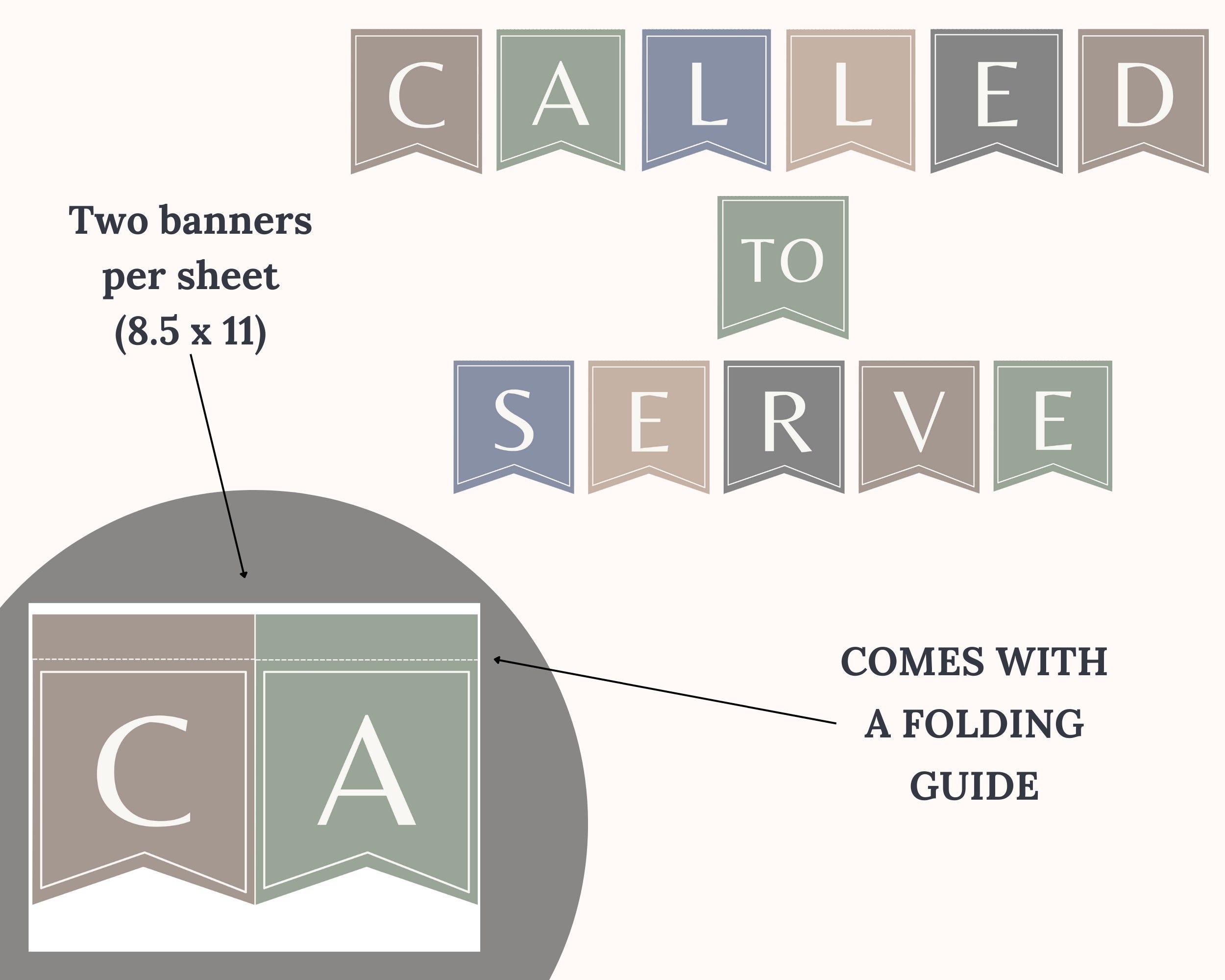 Called to Serve Printable Download | Instant Digital Download - Etsy