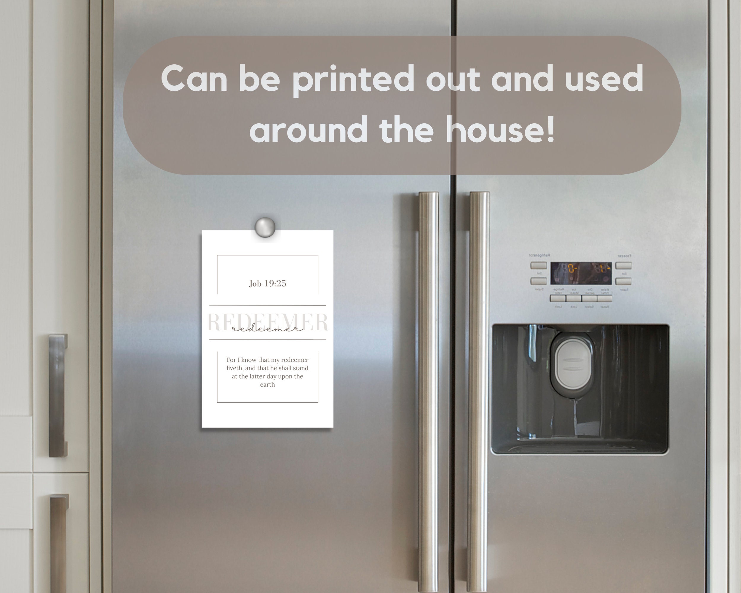 Names of the Savior Cards | 52 Pack | Digital Download | Mobile Sizing ...