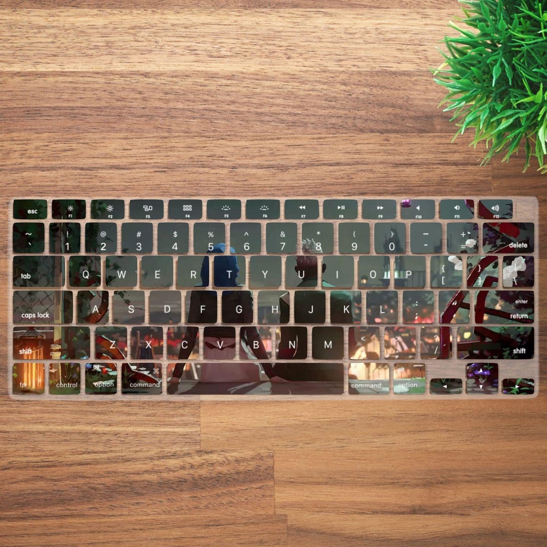 Cute Jinx Ekko Aesthetic Keyboard Cover for MacBook Pro 13 14 16 Inch ...