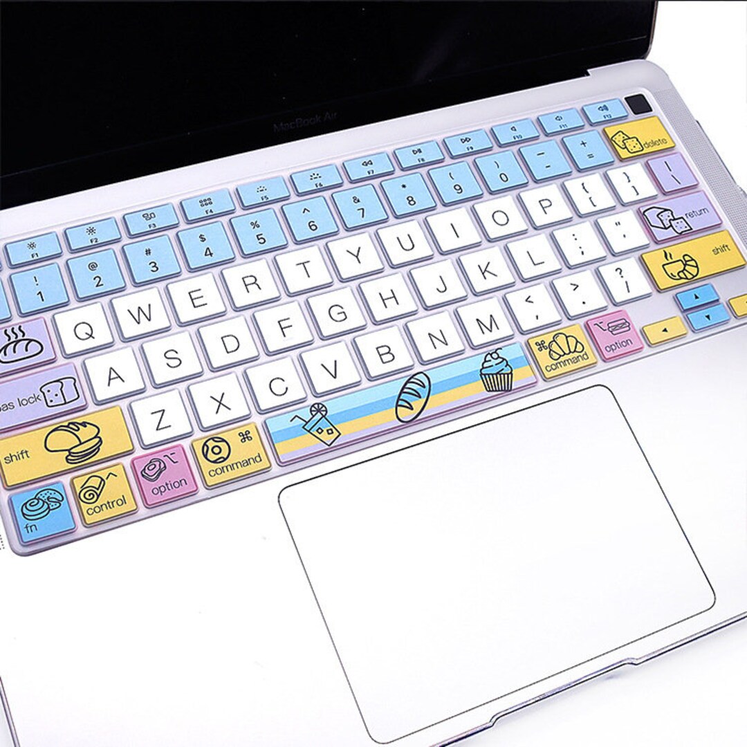 Cute Cartoon Food Keyboard Cover for MacBook Pro 13 14 16/air - Etsy