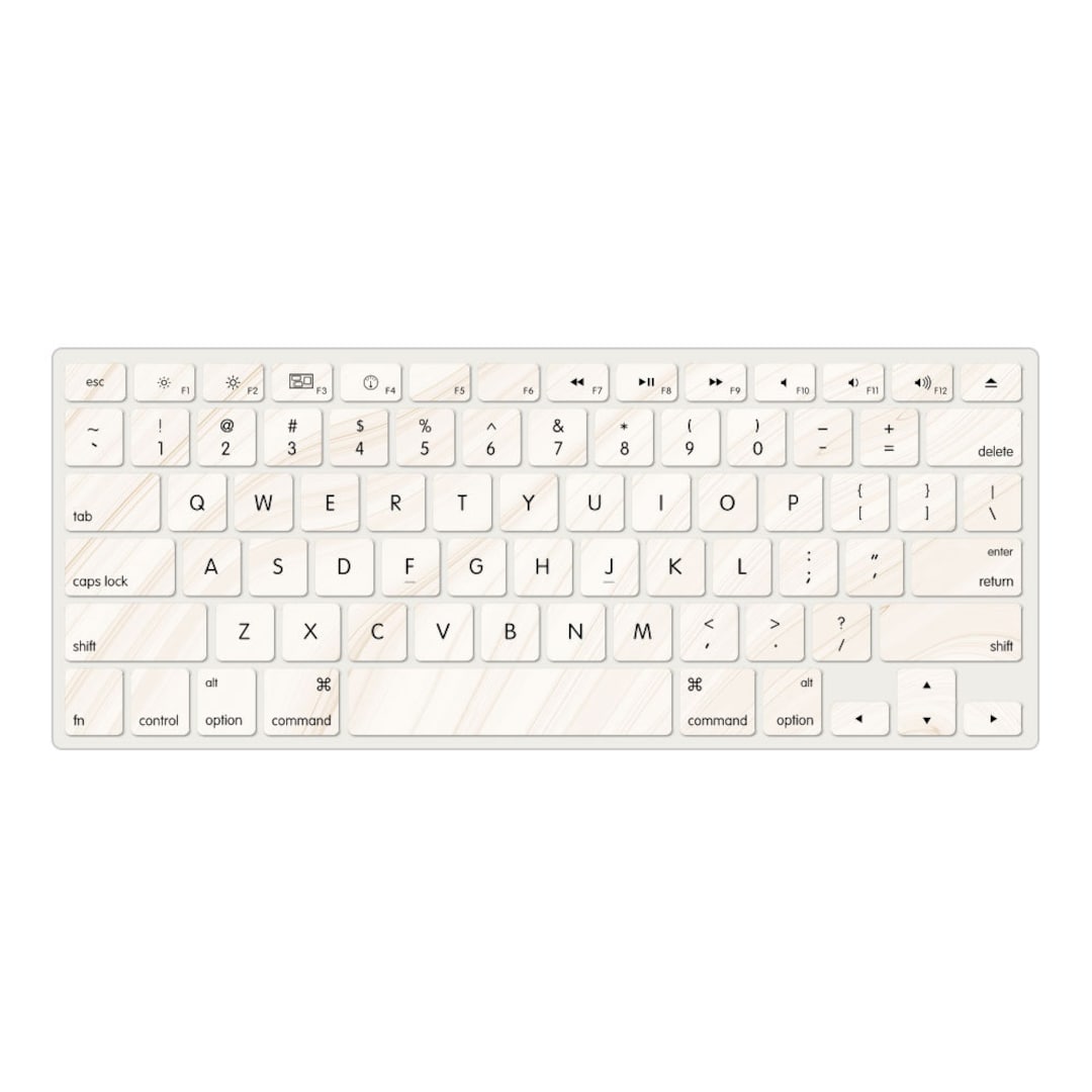 Marble Personalized Keyboard Cover for MacBook Pro 13 / MacBook Air 13 ...