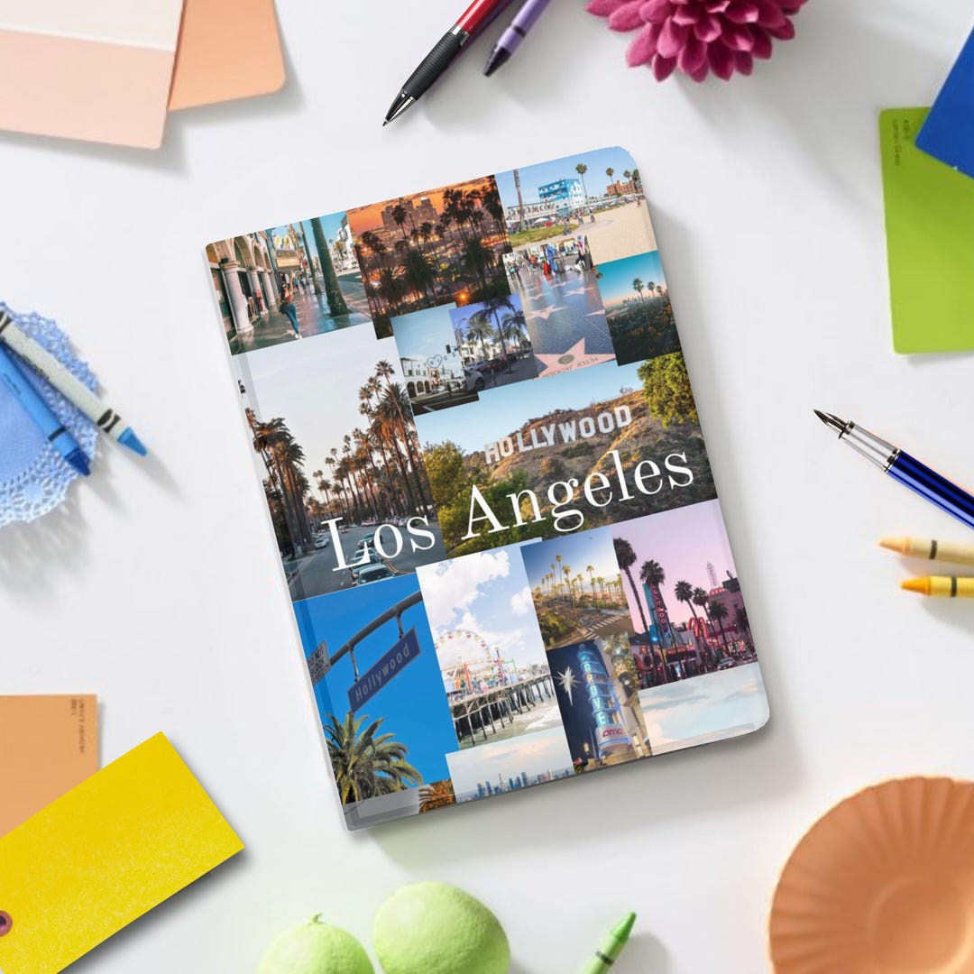 Los Angeles Scrapbook iPad Book Stand Case for iPad Pro 13 12 11, iPad ...