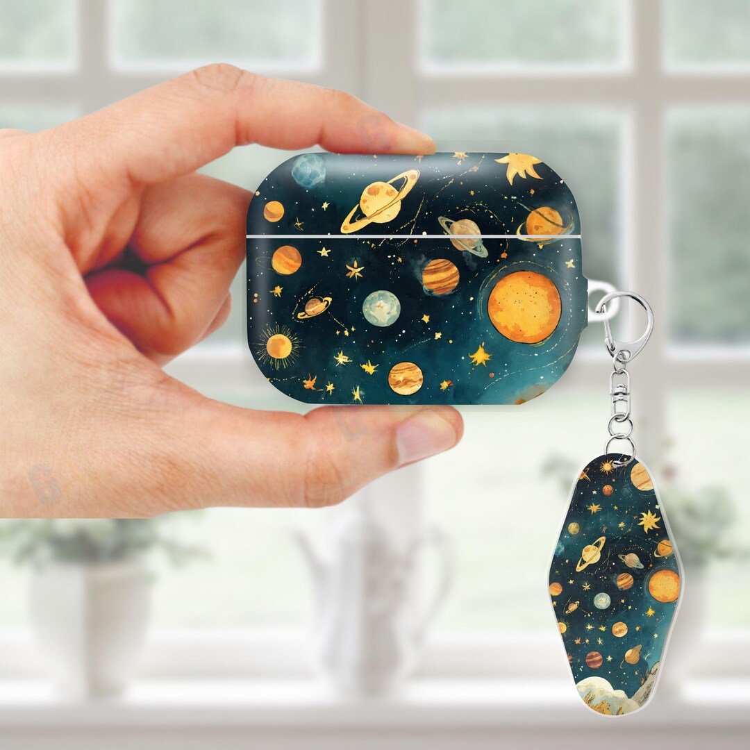 Cute Whimsical Space Airpods Case for Airpods Pro 3 2 1, Airpods 4 3 ...