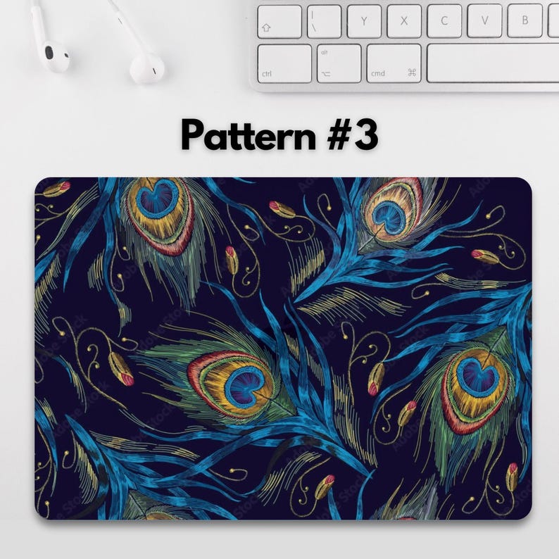 Pfauenfeder MacBook Case für MacBook Neo, MacBook Air/Pro, Schutzhülle ...