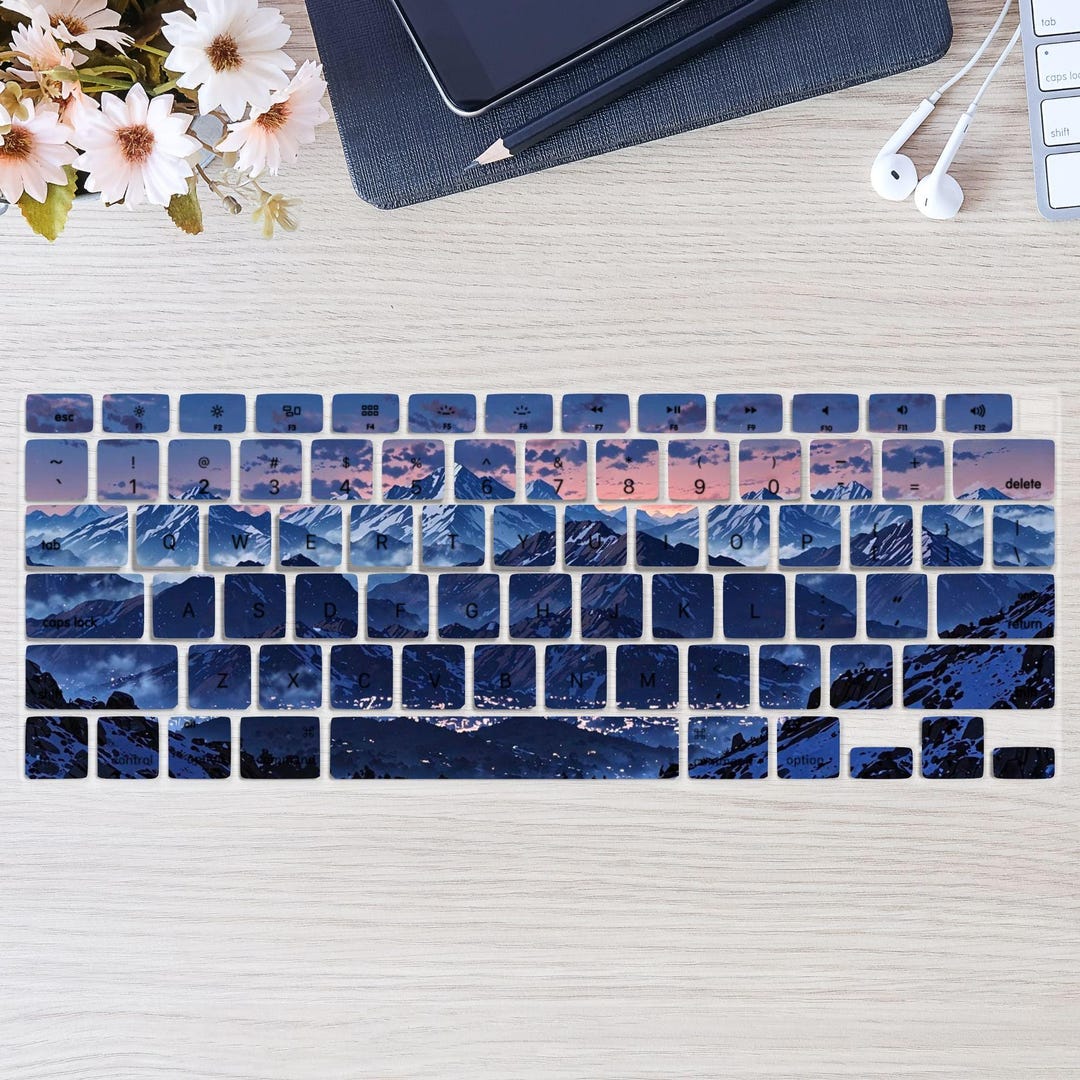 Mountain Landscape Keyboard Cover for MacBook Neo, MacBook Air, MacBook ...