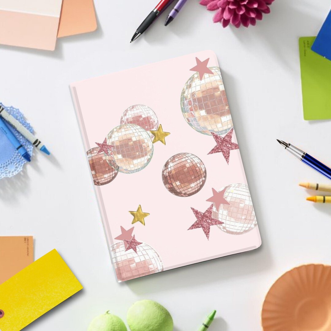 Cute Vibrant Disco Aesthetic Scrapbook iPad Case for iPad Pro 13 12 11 ...