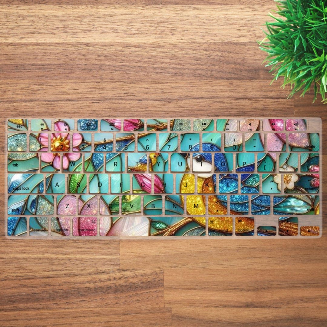 Stained Glass Design Keyboard Cover for MacBook Pro 13 14 16 Inch ...