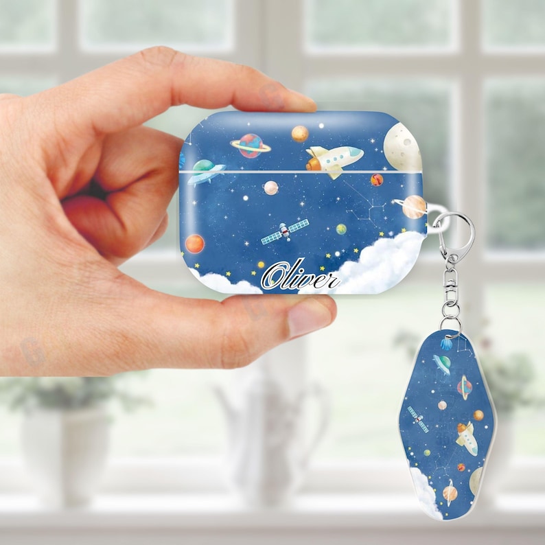 Personalized Cartoon Space Airpods Case for Airpods Pro 3 2 1, Airpods ...