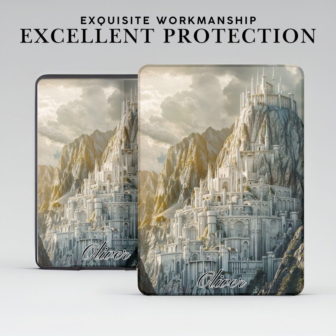 Personalized Fantasy Scenery Kindle Case With Hand Grip for Kindle 6" 6 ...