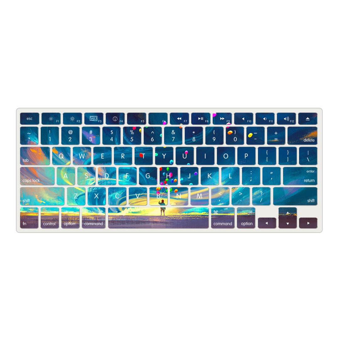 Landscape Personalized Keyboard Cover for MacBook Pro 13 / MacBook Air ...