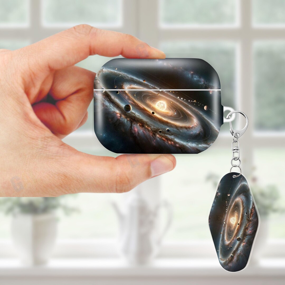Cute Space Art Airpods Case for Airpods Pro 3 2 1, Airpods 4 3, AirPod ...