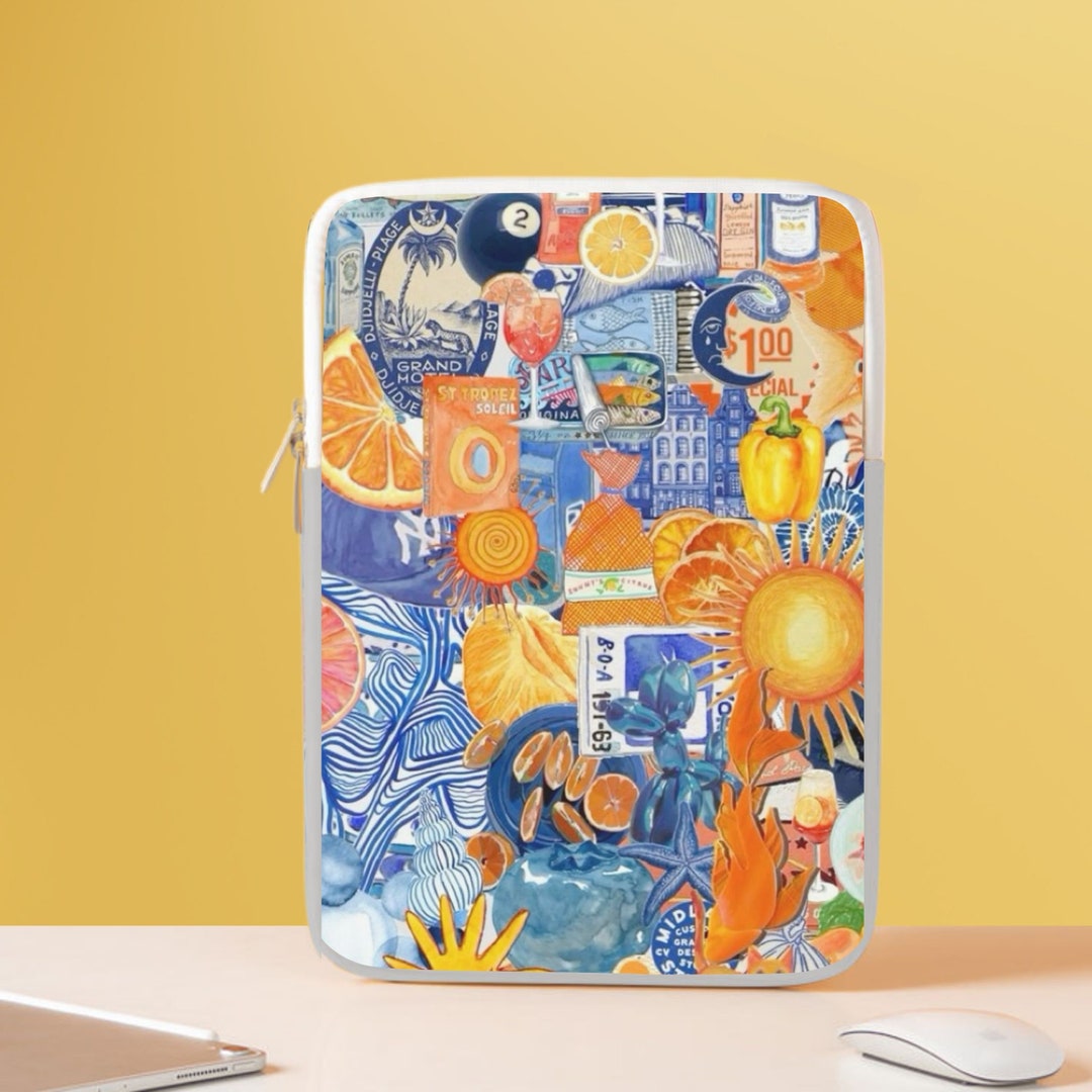Cute Scrapbook Pattern Aesthetic Laptop MacBook Sleeve for 12 13 14 ...