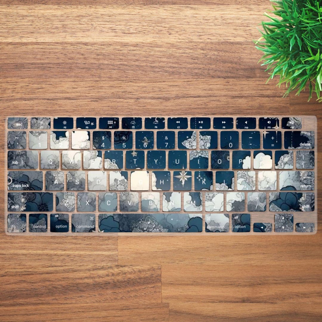 Star Cloud Keyboard Cover for MacBook Pro 13 14 16 Inch, MacBook Air 13 ...