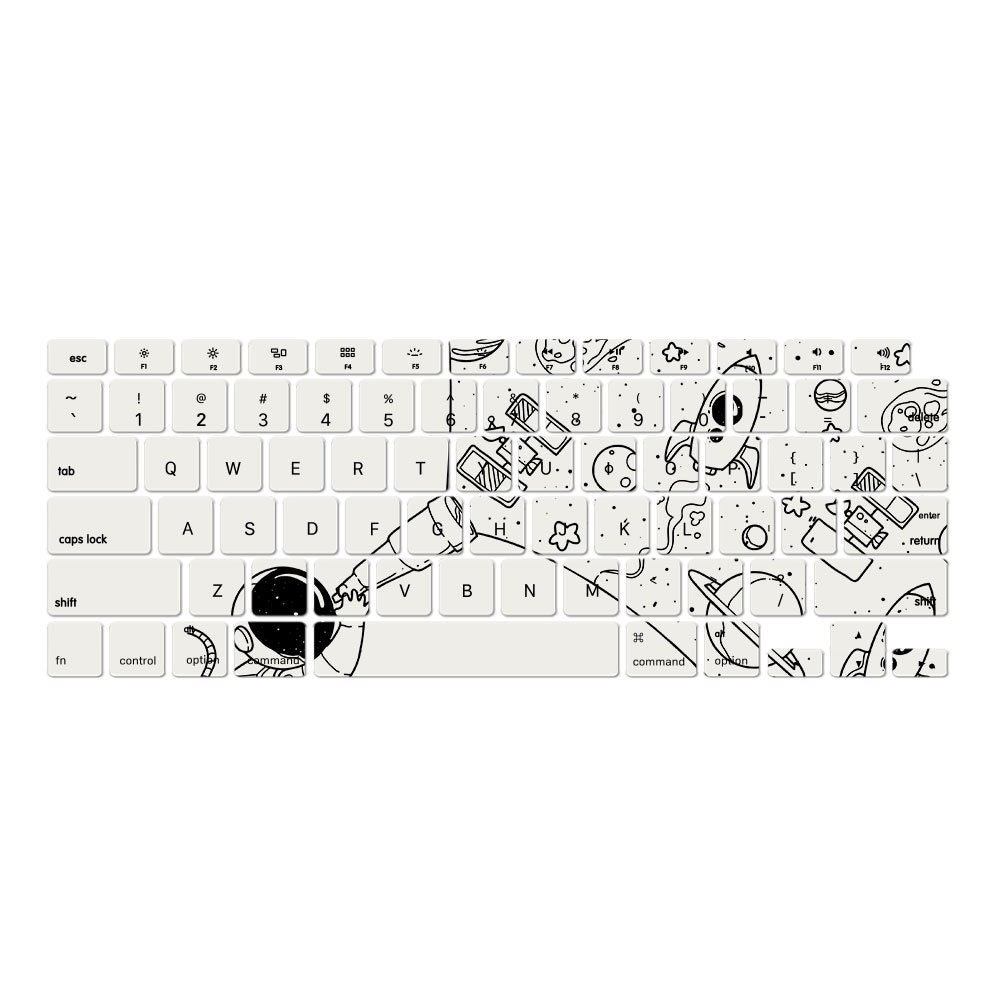 Space Pattern Laptop Case Keyboard Cover Compatibility for - Etsy