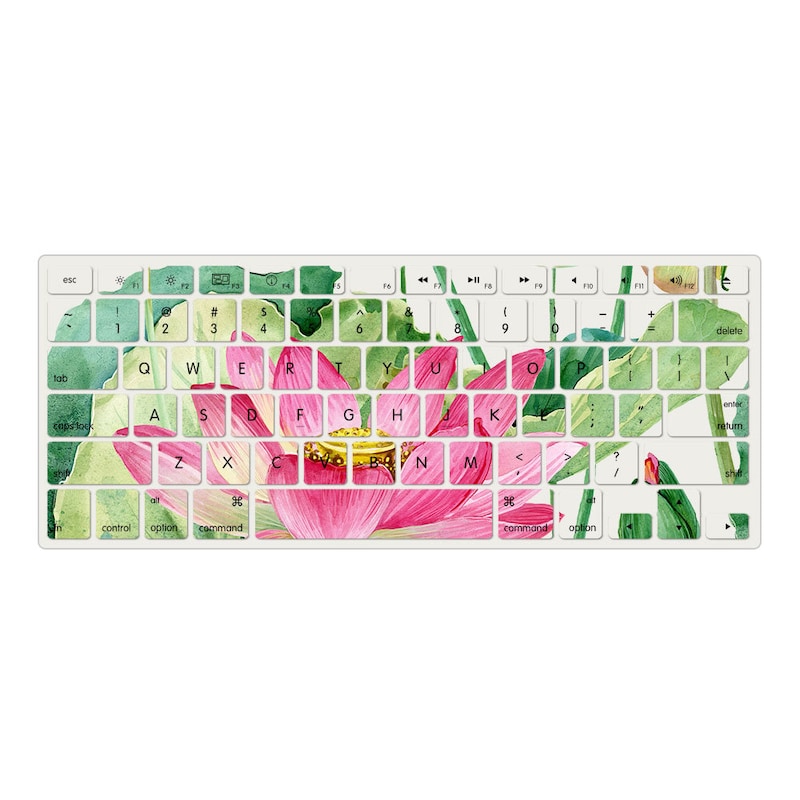 Pink Flower Keyboard - Etsy