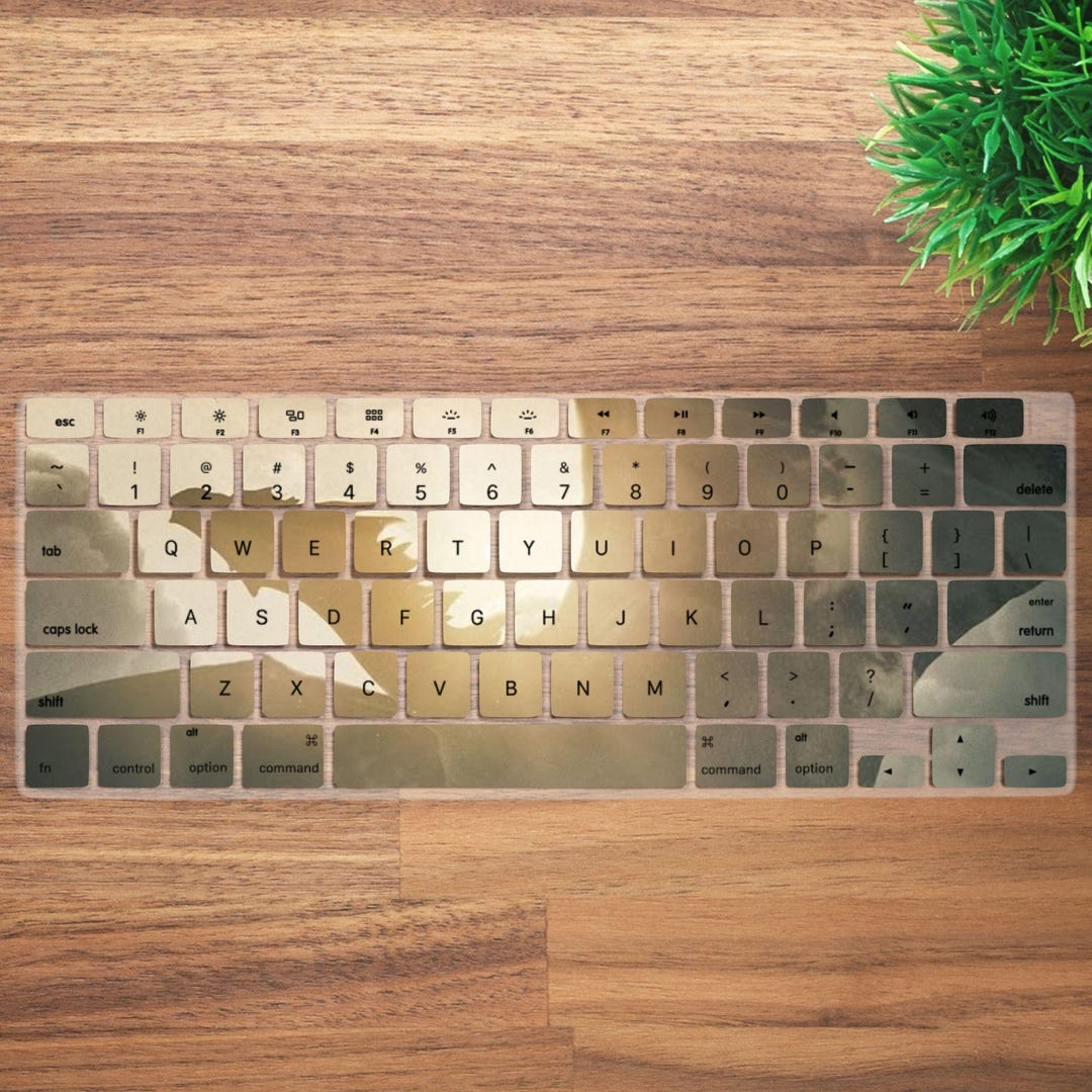 Cute Dragons Art Aesthetic Keyboard Cover for MacBook Pro 13 14 16 Inch ...