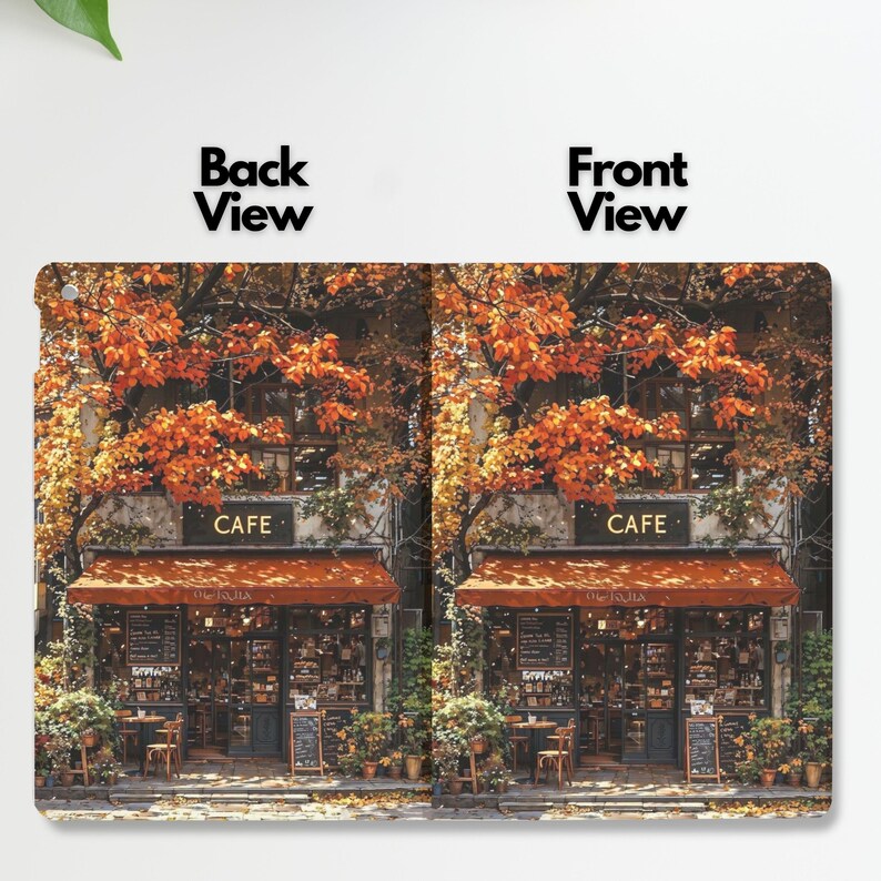 Personalized Coffee Cafe Aesthetic iPad Book Stand Case for iPad Pro 13 ...