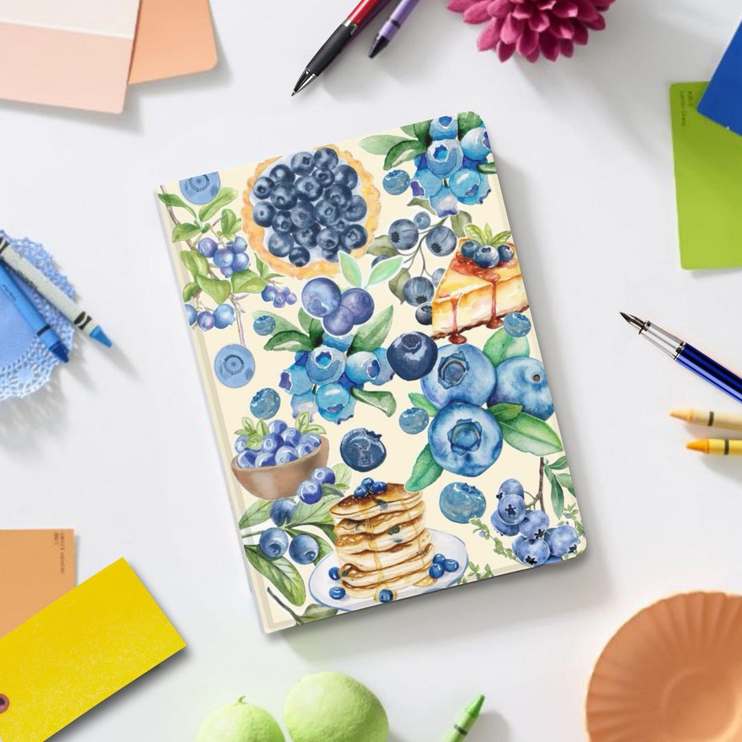 Cute Vibrant Fruit Aesthetic Scrapbook iPad Case for iPad Pro 13 12 11 ...
