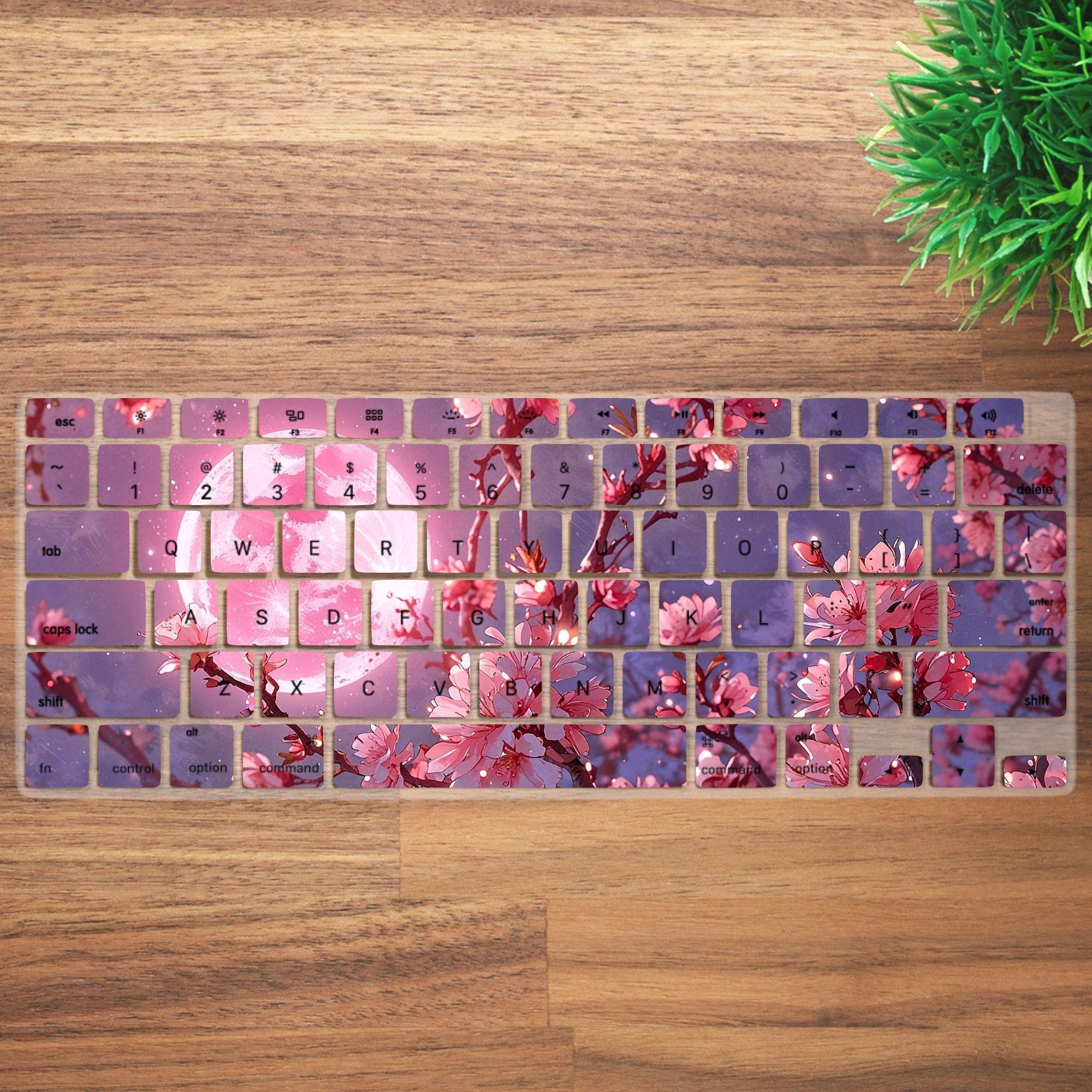 Cute Moon Aesthetic Keyboard Cover for MacBook Pro 13 14 16 Inch ...