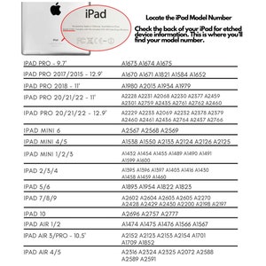 Cute Sea Creatures Seashell Aesthetic iPad Case for iPad Pro 13 12 11 ...