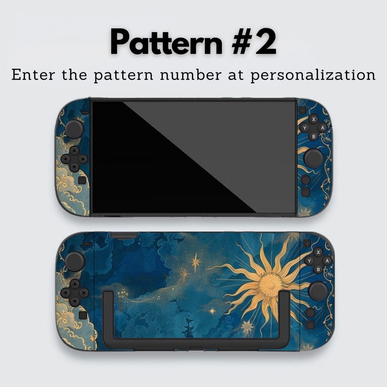 Moon Sun Celestial Art Switch Cover Case for Nintendo Switch 2 2025 ...