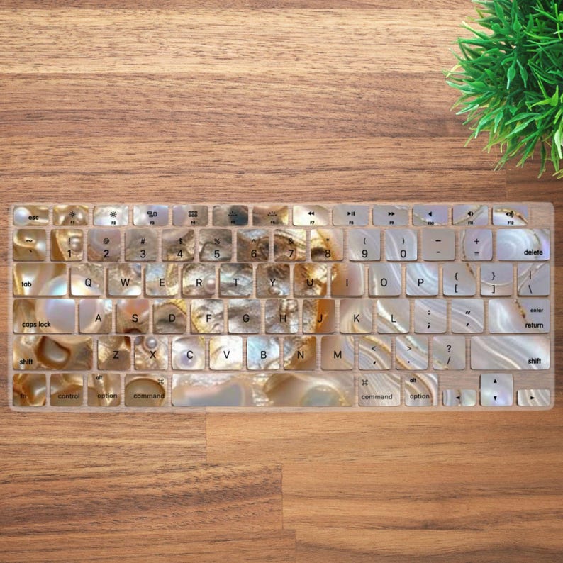 Pearl Keyboard Cover for MacBook Pro 13 14 16 Inch, MacBook Air 13 15 ...