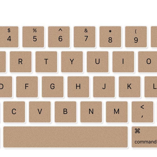 Gold Silicone Keyboard Cover Tech Accessory Macbook Pro - Etsy