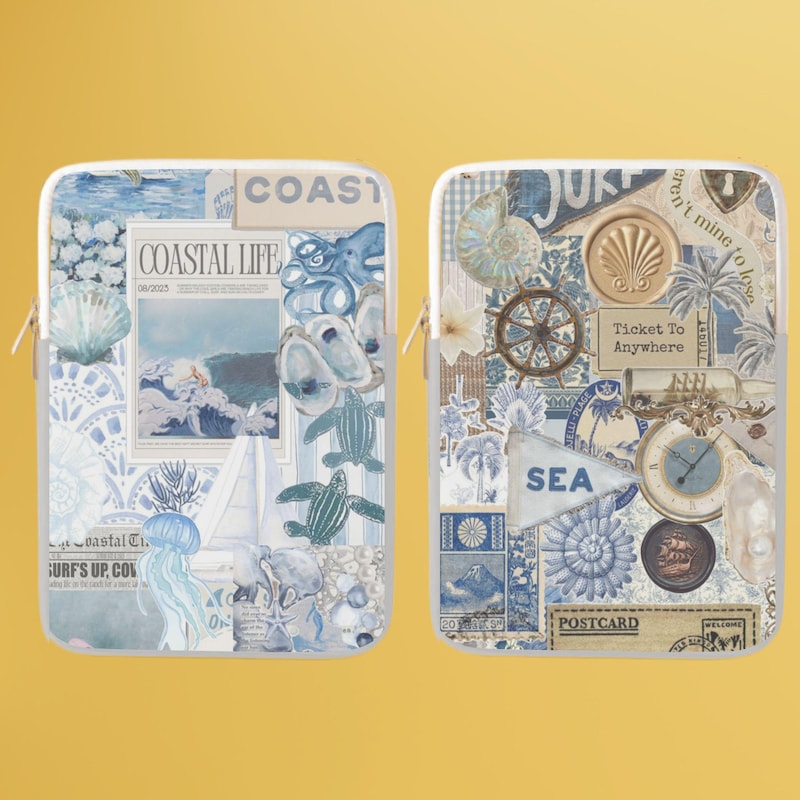 iPad Sleeve Ocean Sleeve - Etsy