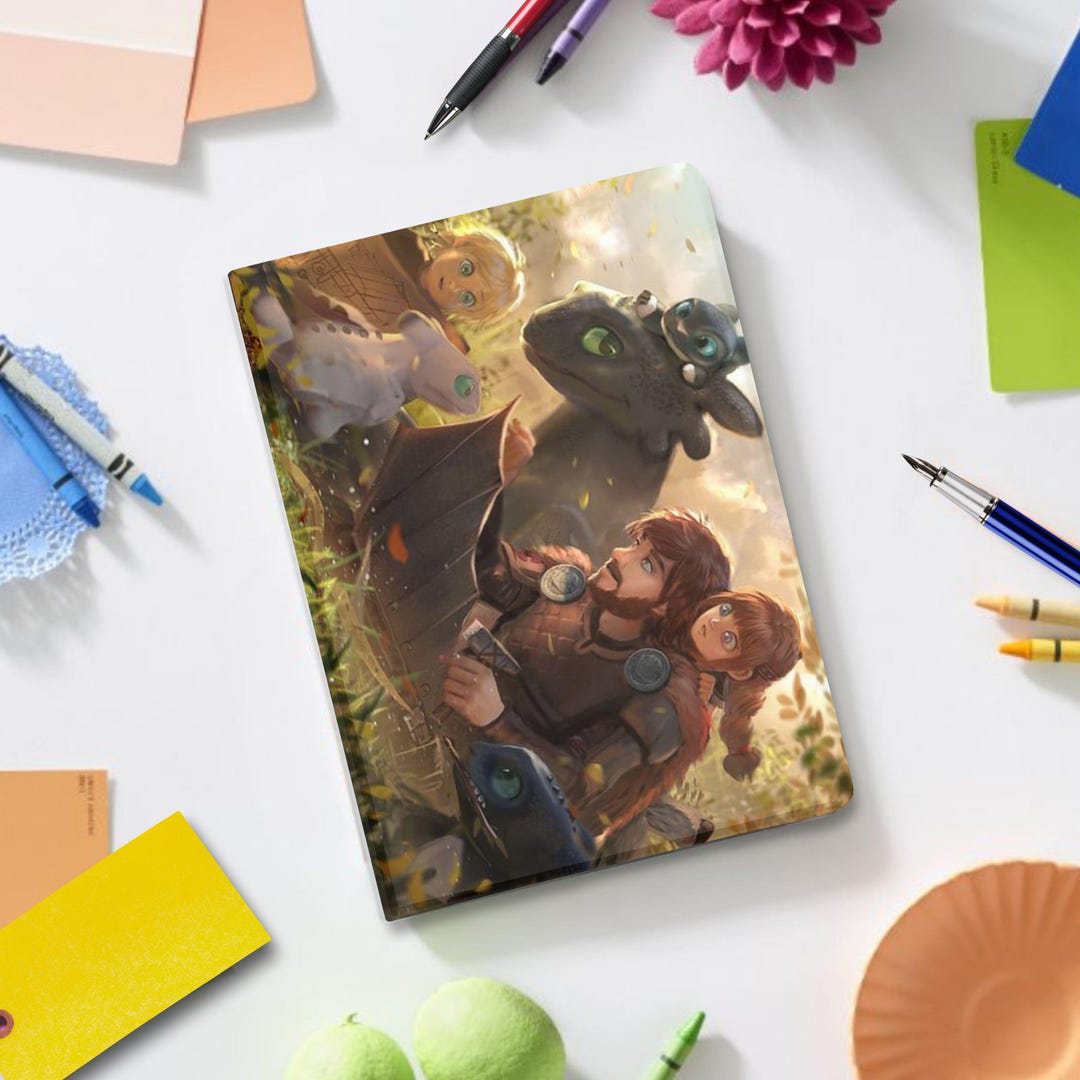 HTTYD Dragon Fanart Aesthetic iPad Book Stand Case for iPad Pro 13 12 ...