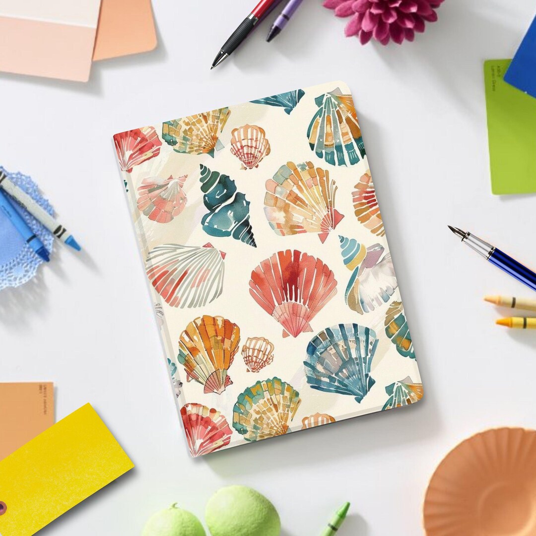Beachy Seashell Aesthetic iPad Book Stand Case for iPad Pro 13 12 11 ...