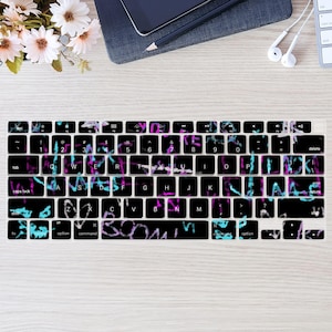 Cute Jinx Graffiti Aesthetic Keyboard Cover for MacBook Pro 13 14 16 ...
