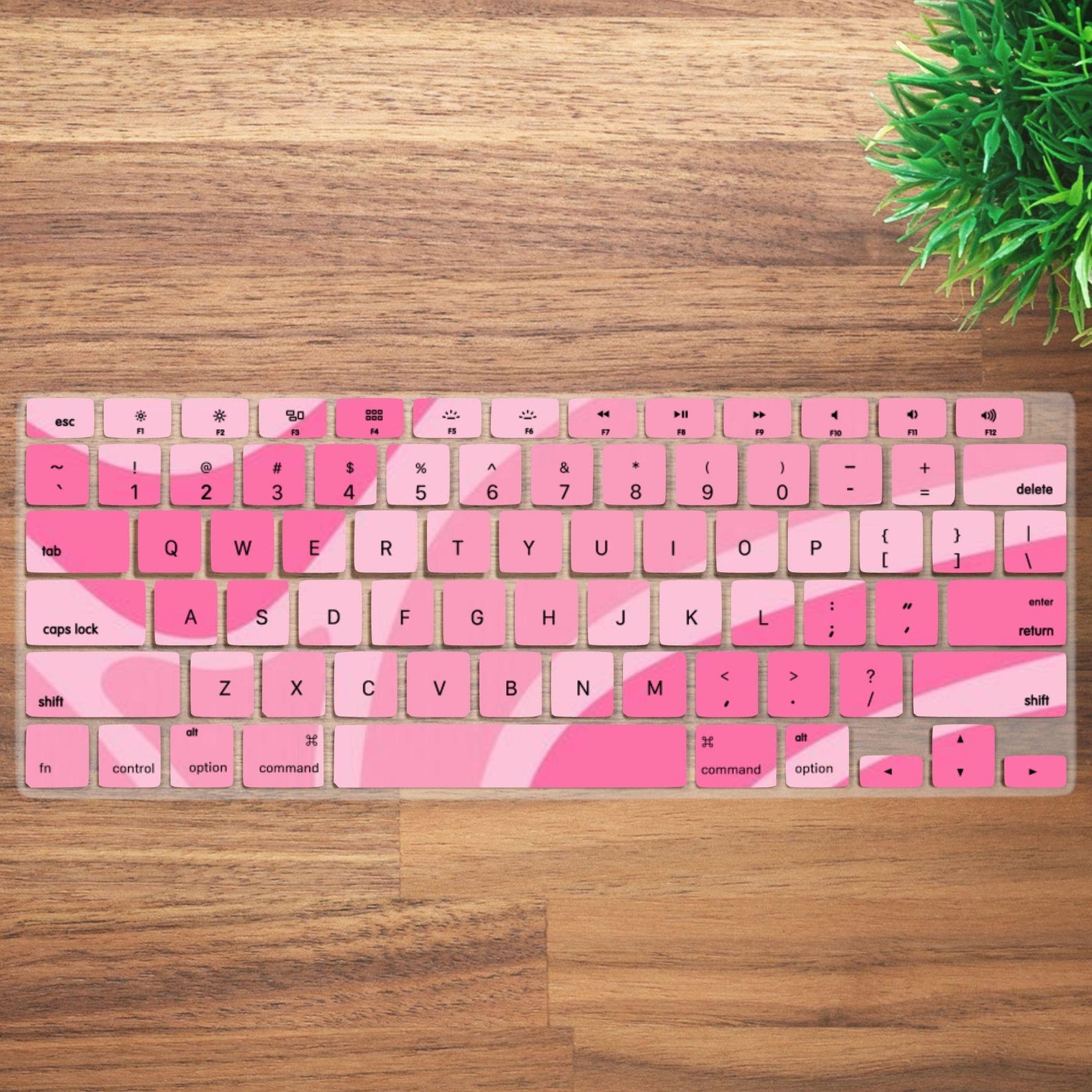 Cute Abstract Swirl Aesthetic Keyboard Cover for MacBook Pro 13 14 16 ...