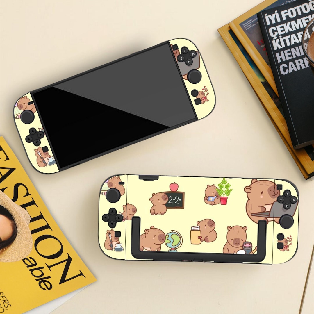 Cute Cartoon Capybara Switch Cover Case for Nintendo Switch 2/switch ...