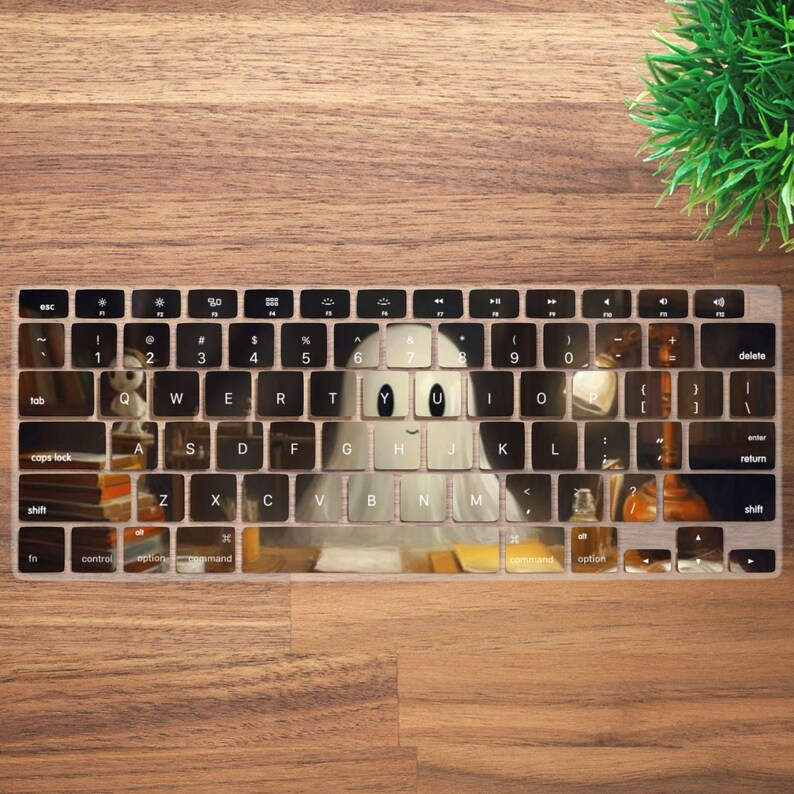 Ghost in Library Keyboard Cover for MacBook Pro 13 14 16 Inch, MacBook ...