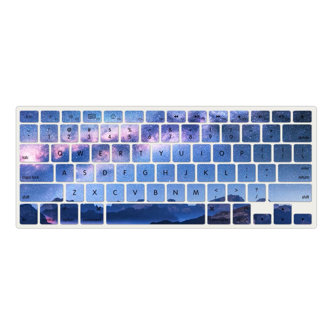 Landscape Personalized Keyboard Cover for MacBook Pro 13 / MacBook Air ...