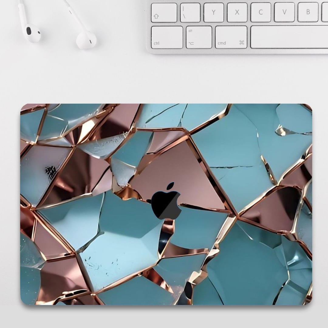 Abstract Glass MacBook Case for MacBook Air 15 13", MacBook Pro 16 14 ...