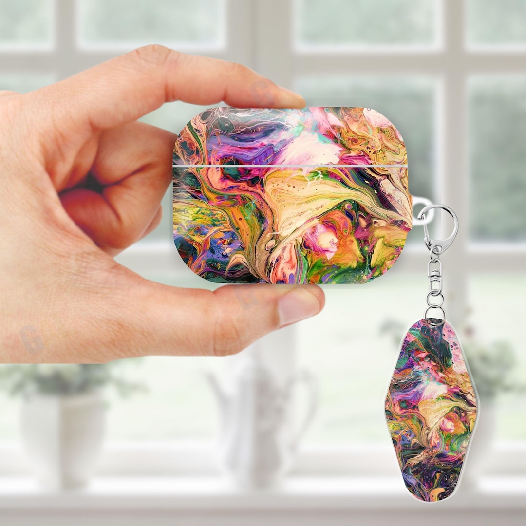 Cute Abstract Art Airpods Case for Airpods Pro 3 2 1, Airpods 4 3 ...