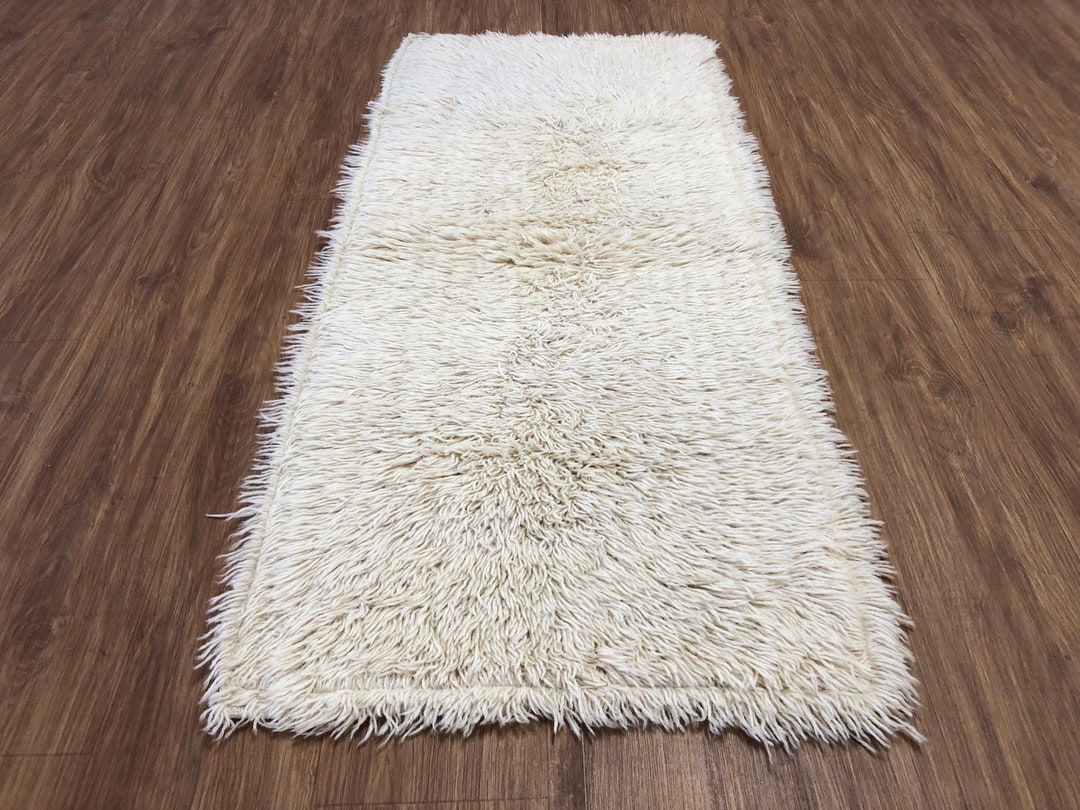 2x4 Pompomturkish Vintage Rug,hand Made Rug,2x4ft,oushak Runner Rug ...