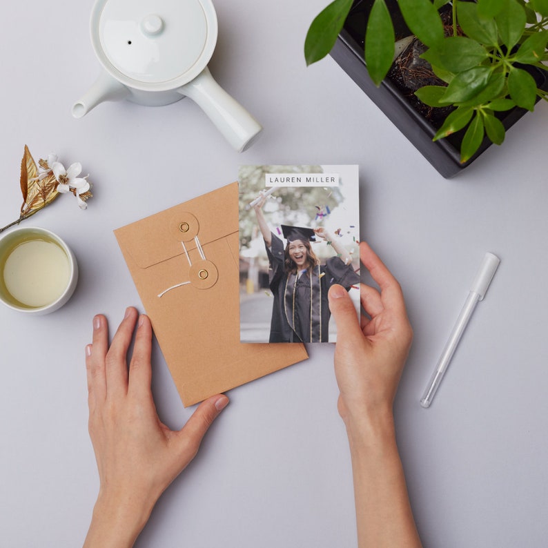 Custom Modern 2024 Graduation Announcement Template - Instant Download ...