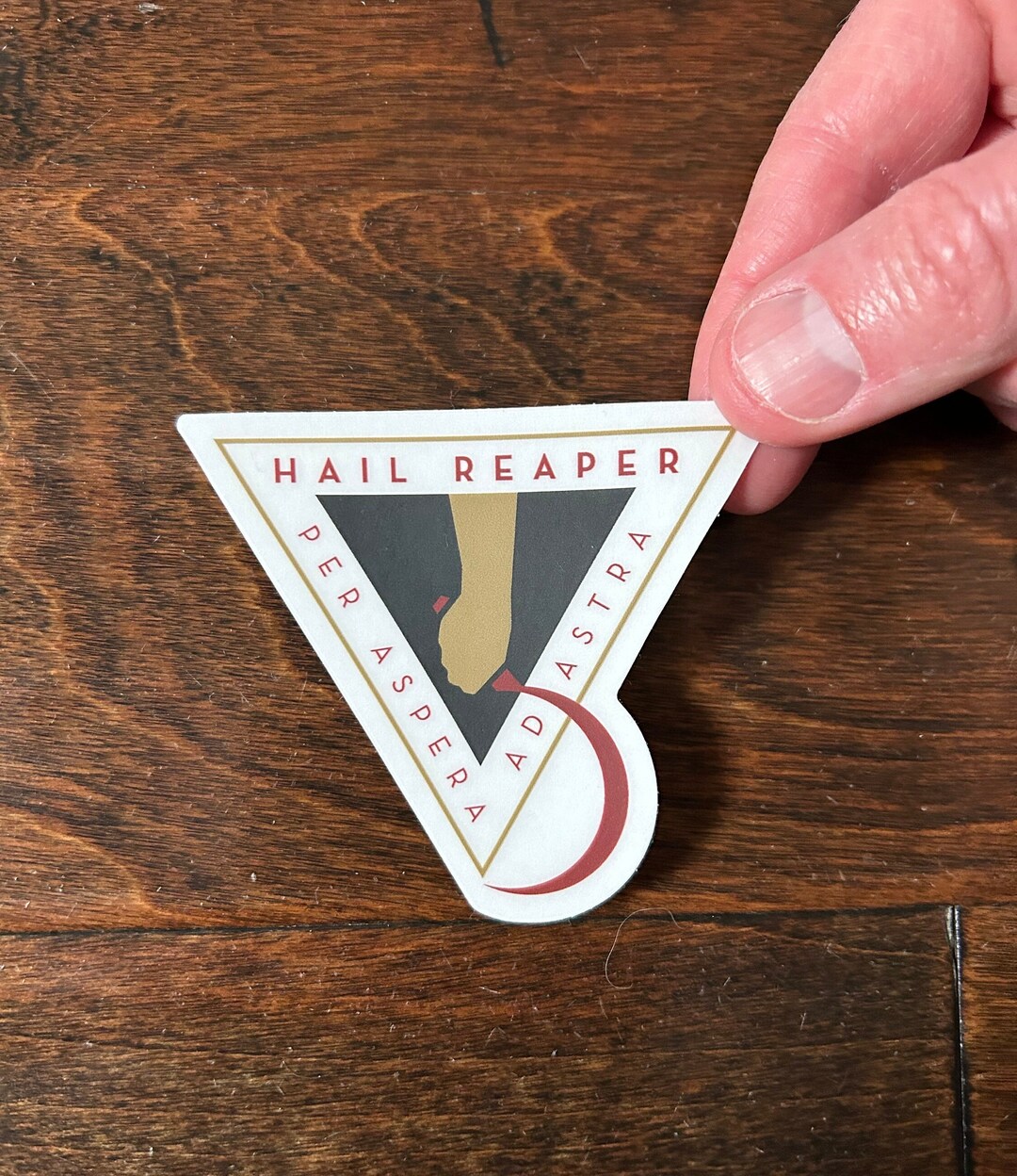 Hail Reaper Sticker - Etsy