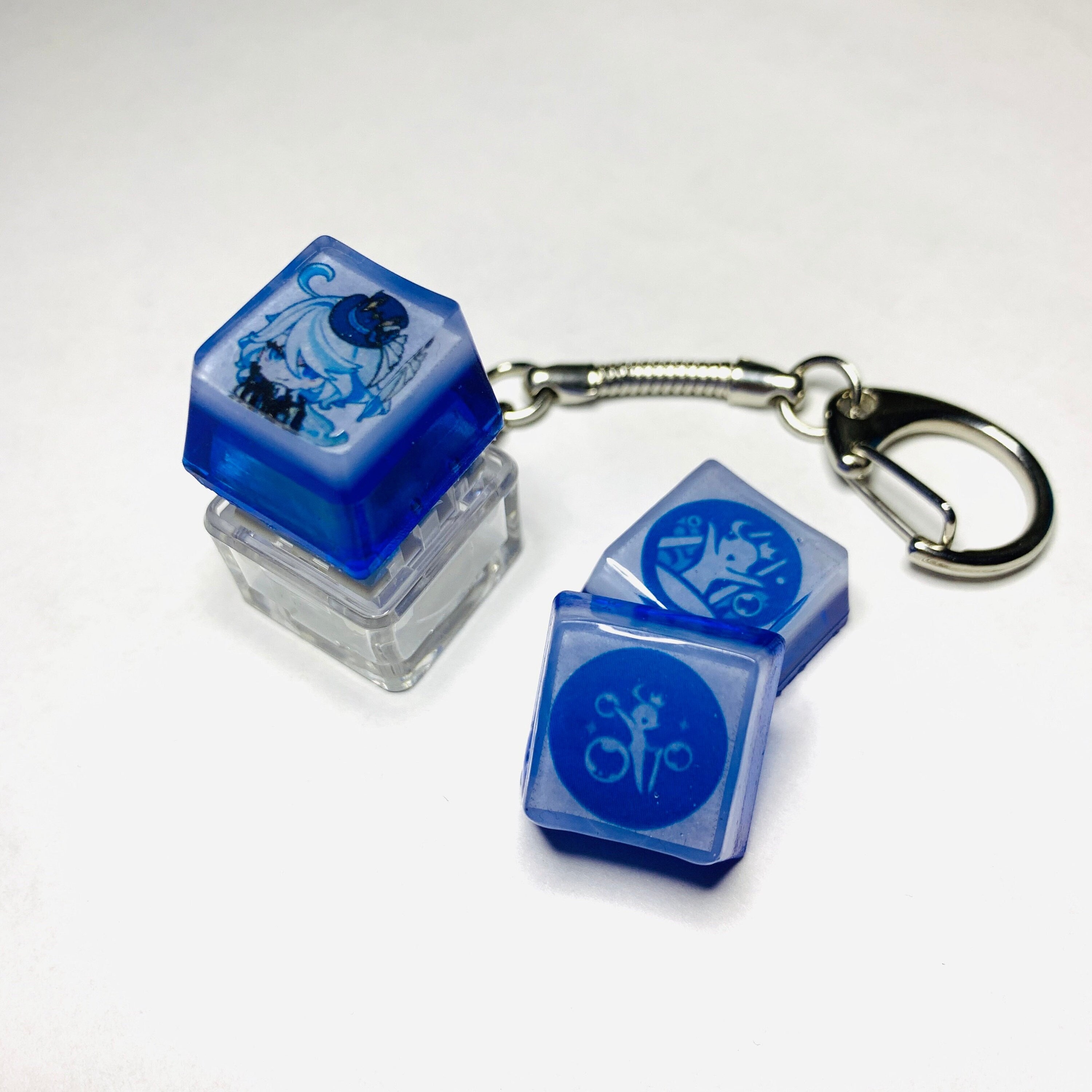 Genshin Impact Handmade Resin Keycap Furina for Mechanical Keyboards - Etsy