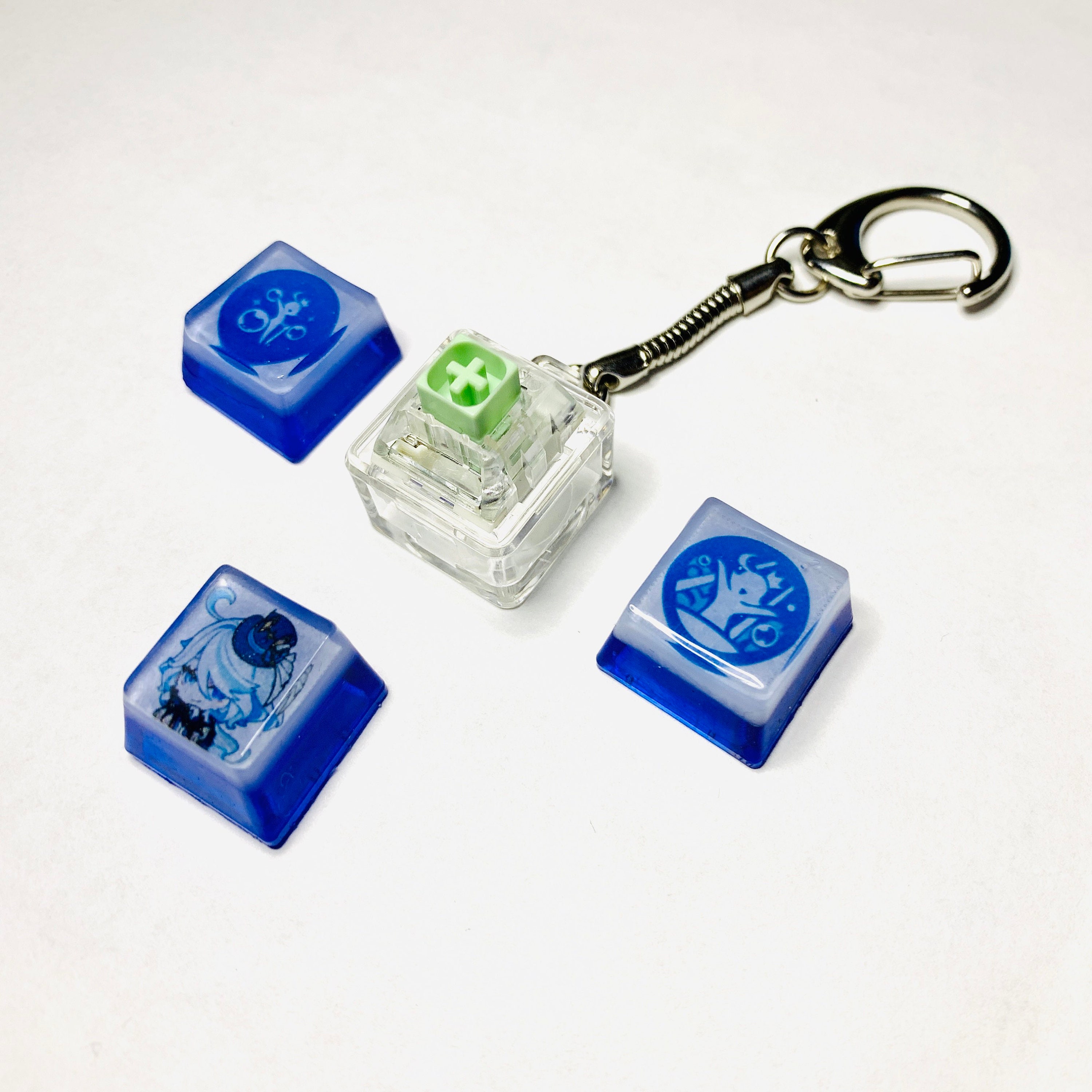 Genshin Impact Handmade Resin Keycap Furina for Mechanical Keyboards - Etsy