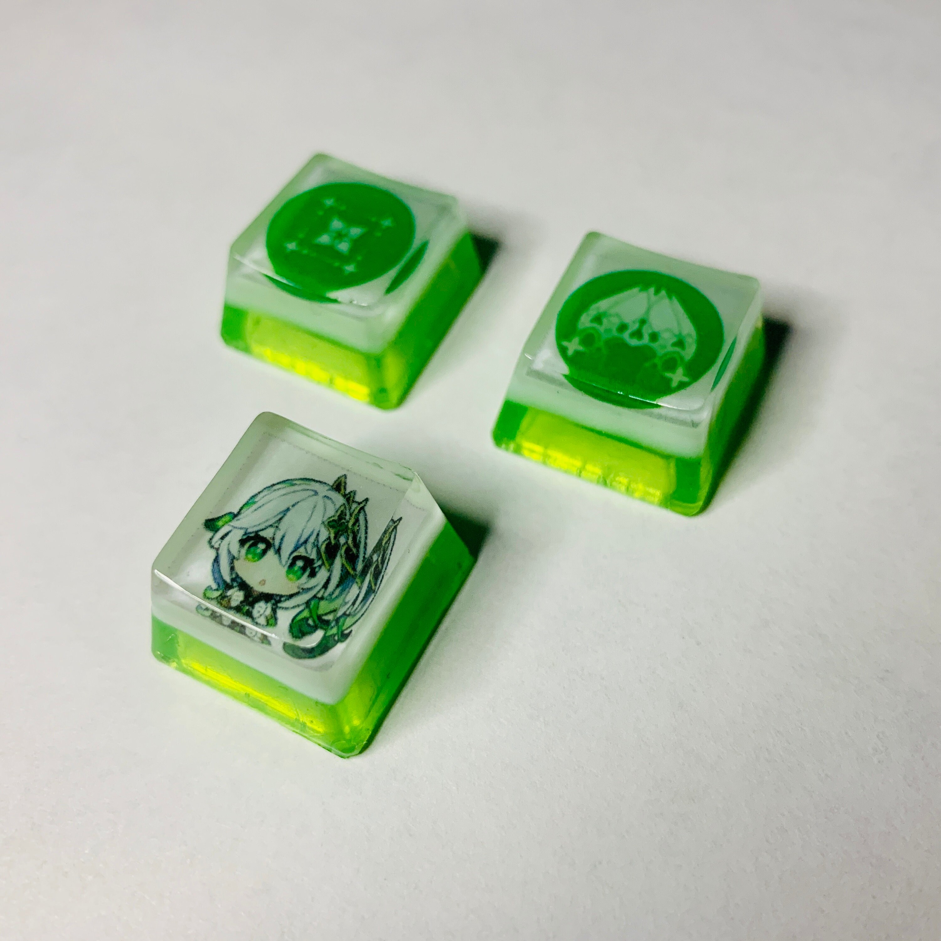 Genshin Impact Handmade Resin Keycap Nahida for Mechanical Keyboards - Etsy
