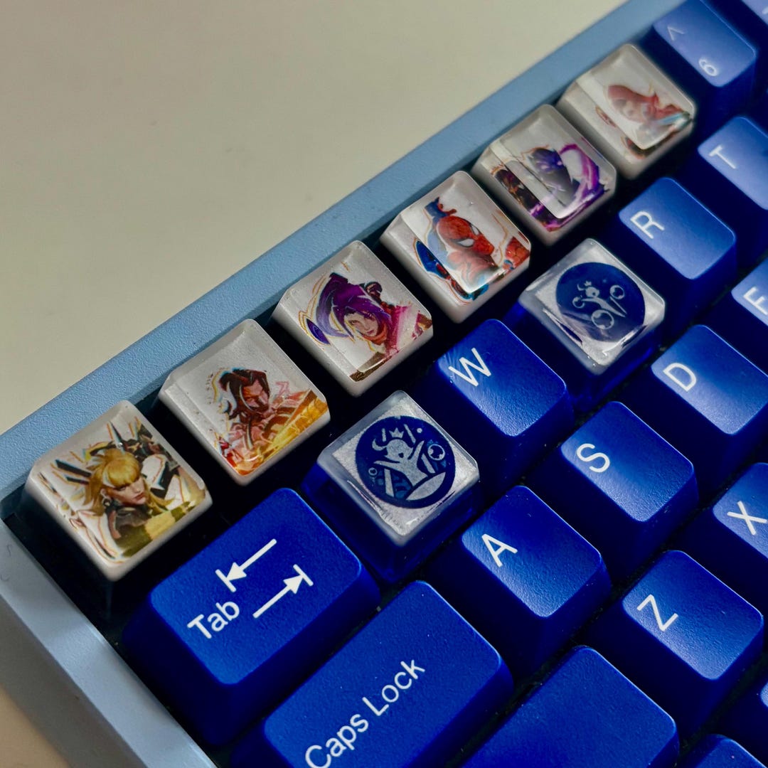 Marvel Rivals Handmade Resin Keycap | Duelists | for Mechanical ...
