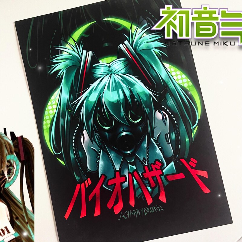Hatsune Miku Poster - Etsy